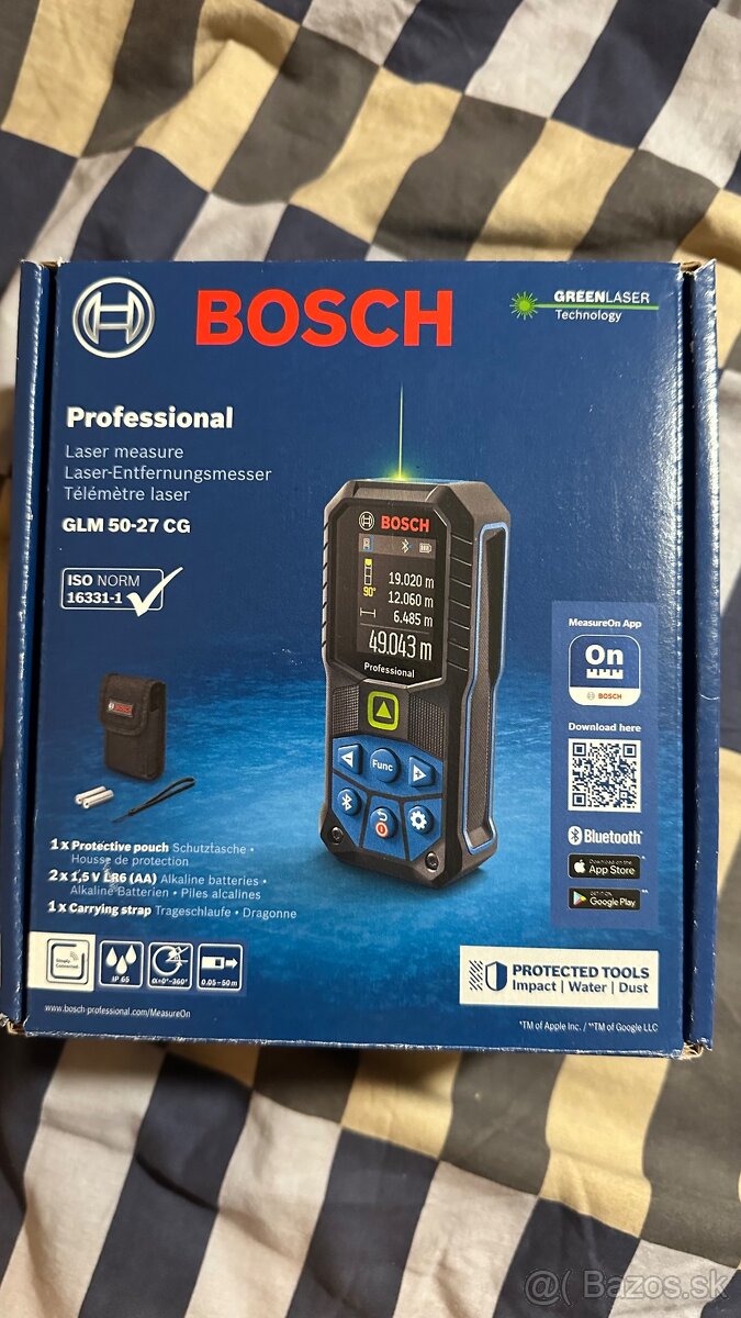Predam laserovy profi merac Bosch GLM50-27CG - Bratislava | Bazoš.sk