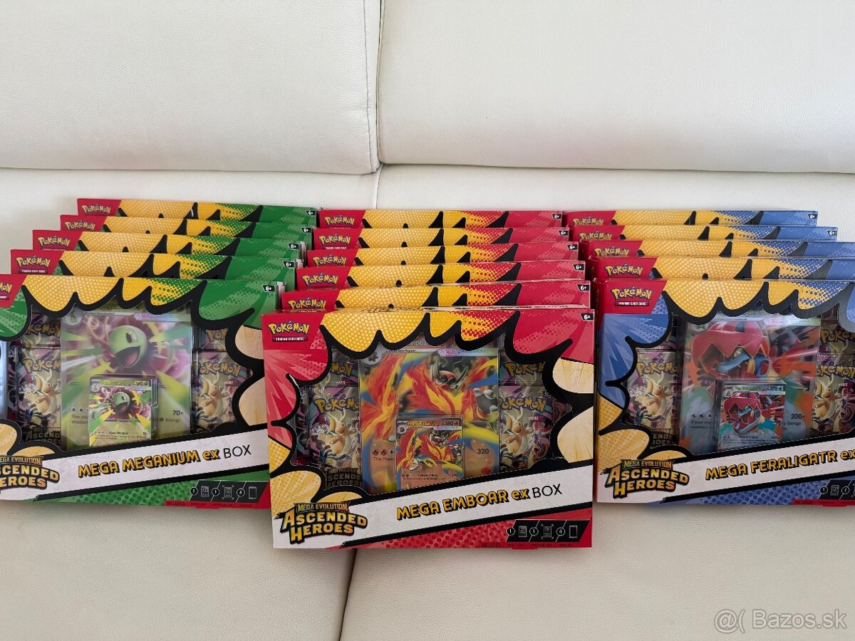 Pokémon TCG Ascended heroes ex box - Galanta | Bazoš.sk