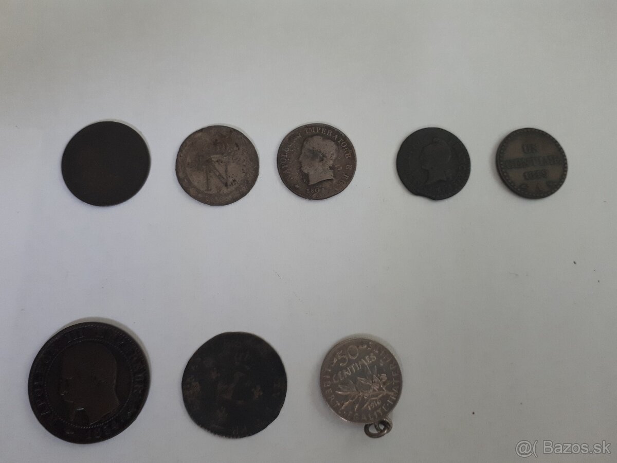 Mince Francuzko od Napoleona I. ho po 1919 - Michalovce | Bazoš.sk