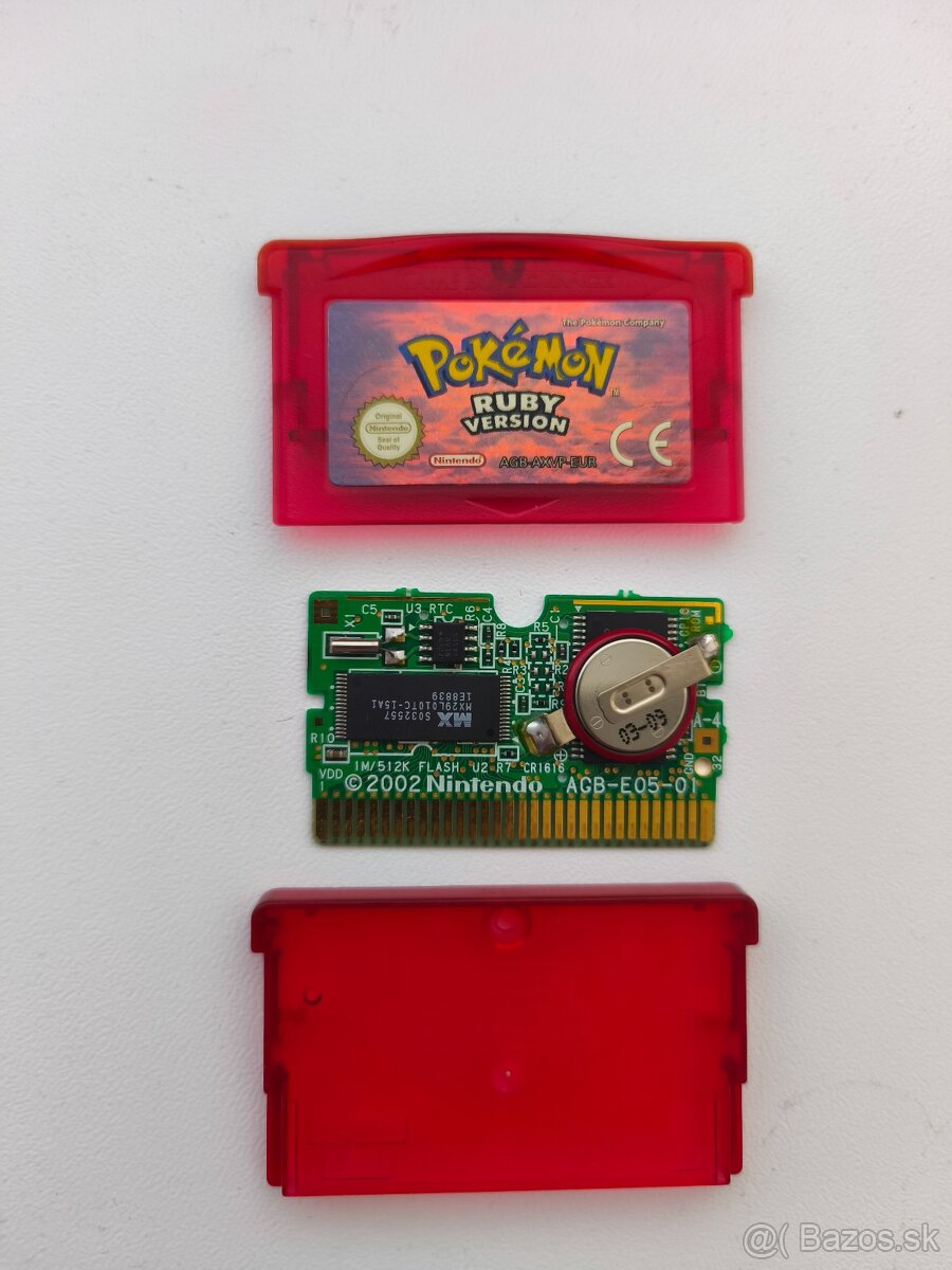 Pokémon Ruby Version Eur Gameboy - Detva | Bazoš.sk