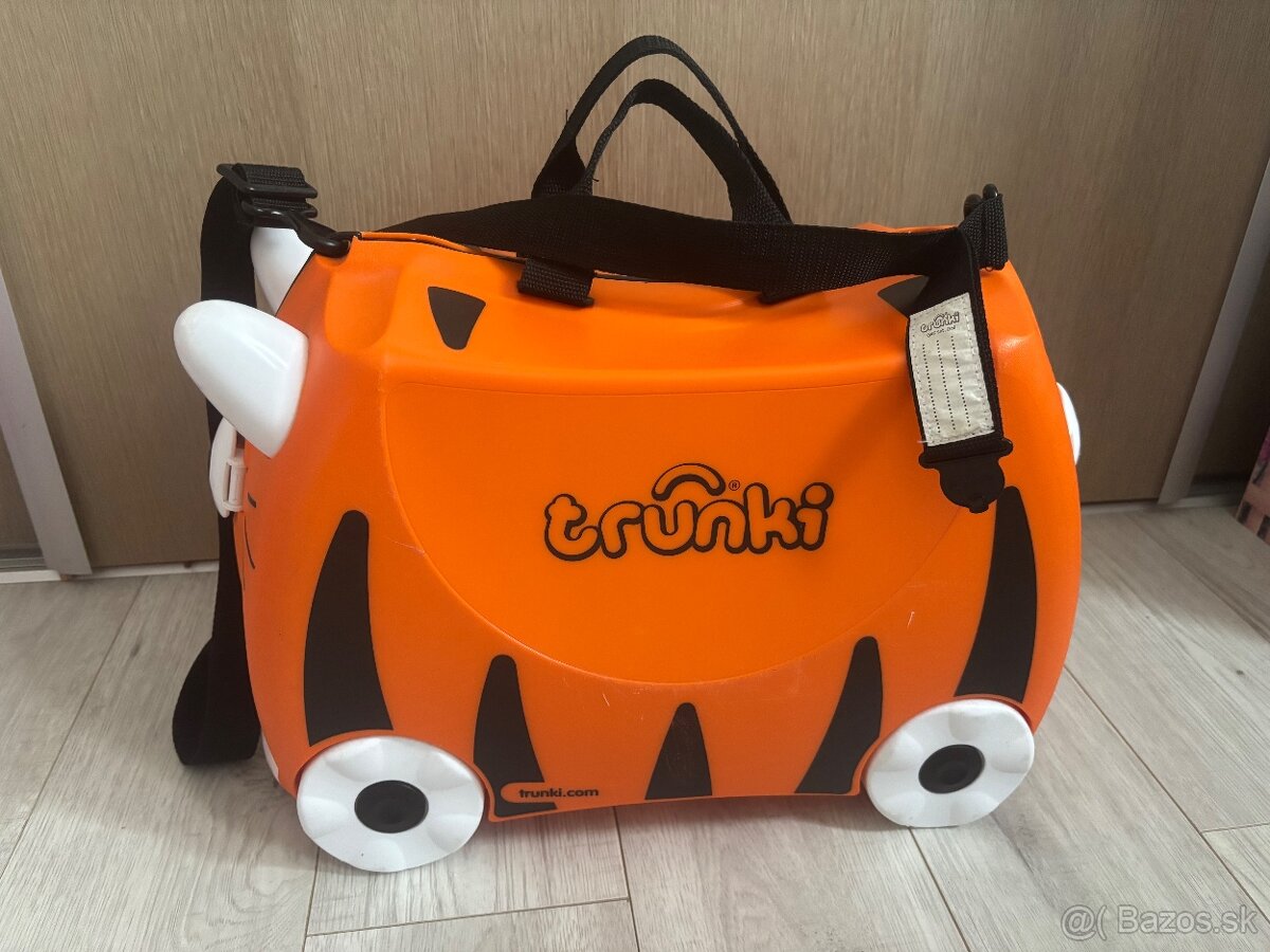 Detský kufor TRUNKI na kolieskách tigrík - Topoľčany | Bazoš.sk