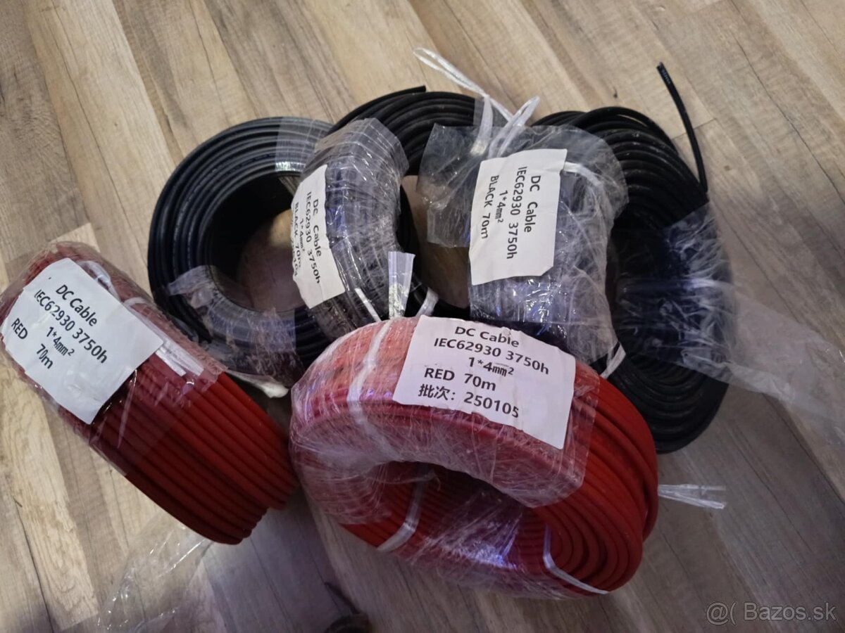 Fotovoltický kábel solárny - Košice | Bazoš.sk