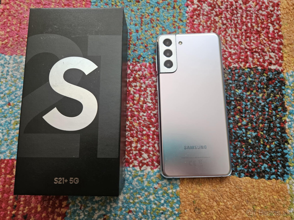 Samsung Galaxy S21+ 5G 8gb ram 256GB,strieborny v zaruke - Žilina | Bazoš.sk