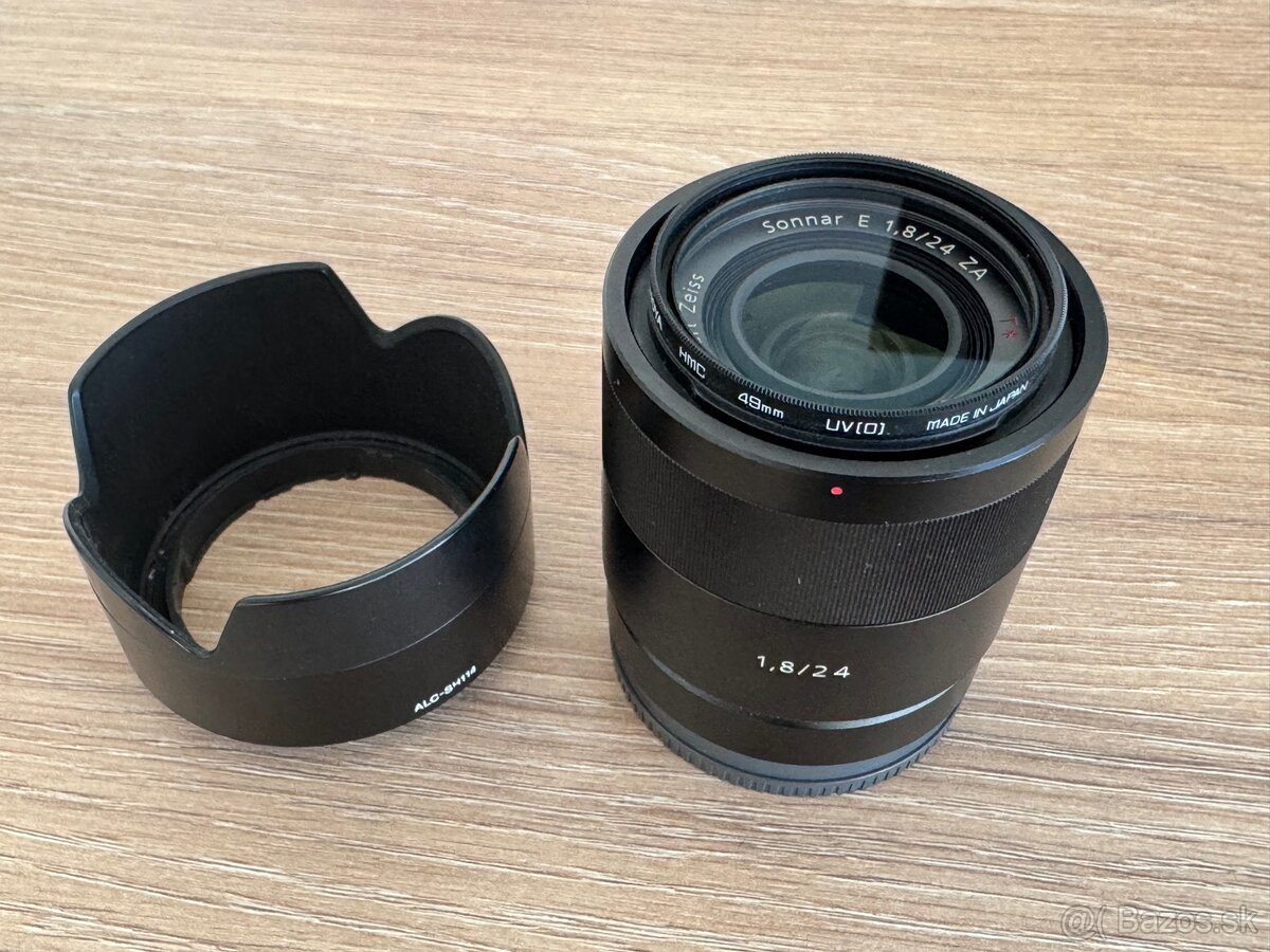 Sony Zeiss 24 1.8 - Bratislava | Bazoš.sk