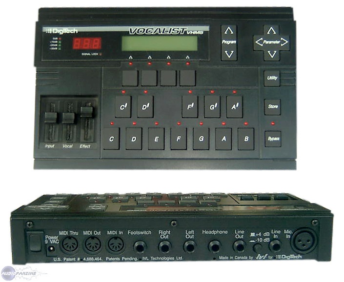 DigiTech VHM5 Vocalist 5-part Digital Vocal Harmony ... - Trenčín ...