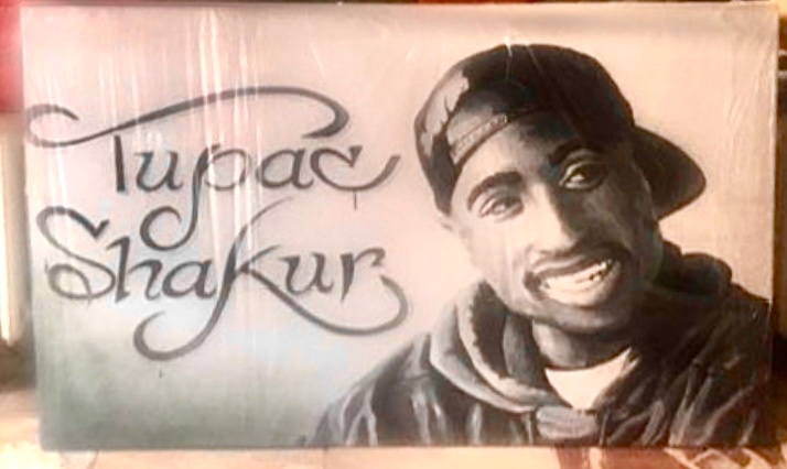 2PAC SHAKUR - obraz od Slovenského maliara - Žilina | Bazoš.sk
