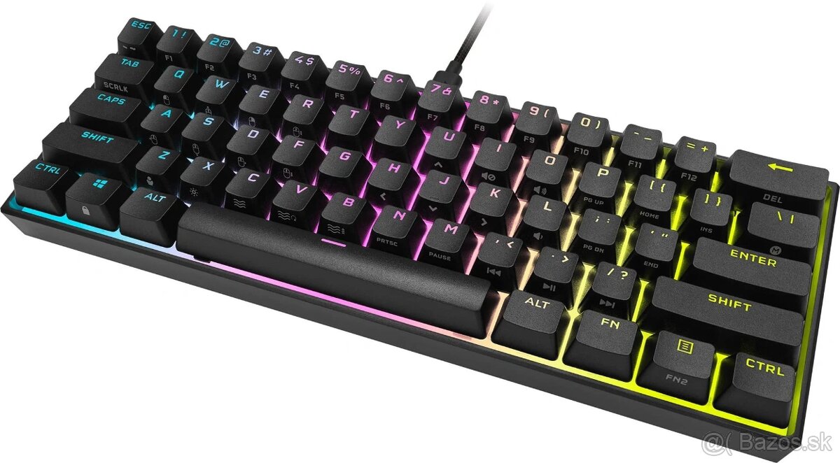 Corsair K65 Mini RGB Cherry MX Speed – US - Bratislava | Bazoš.sk