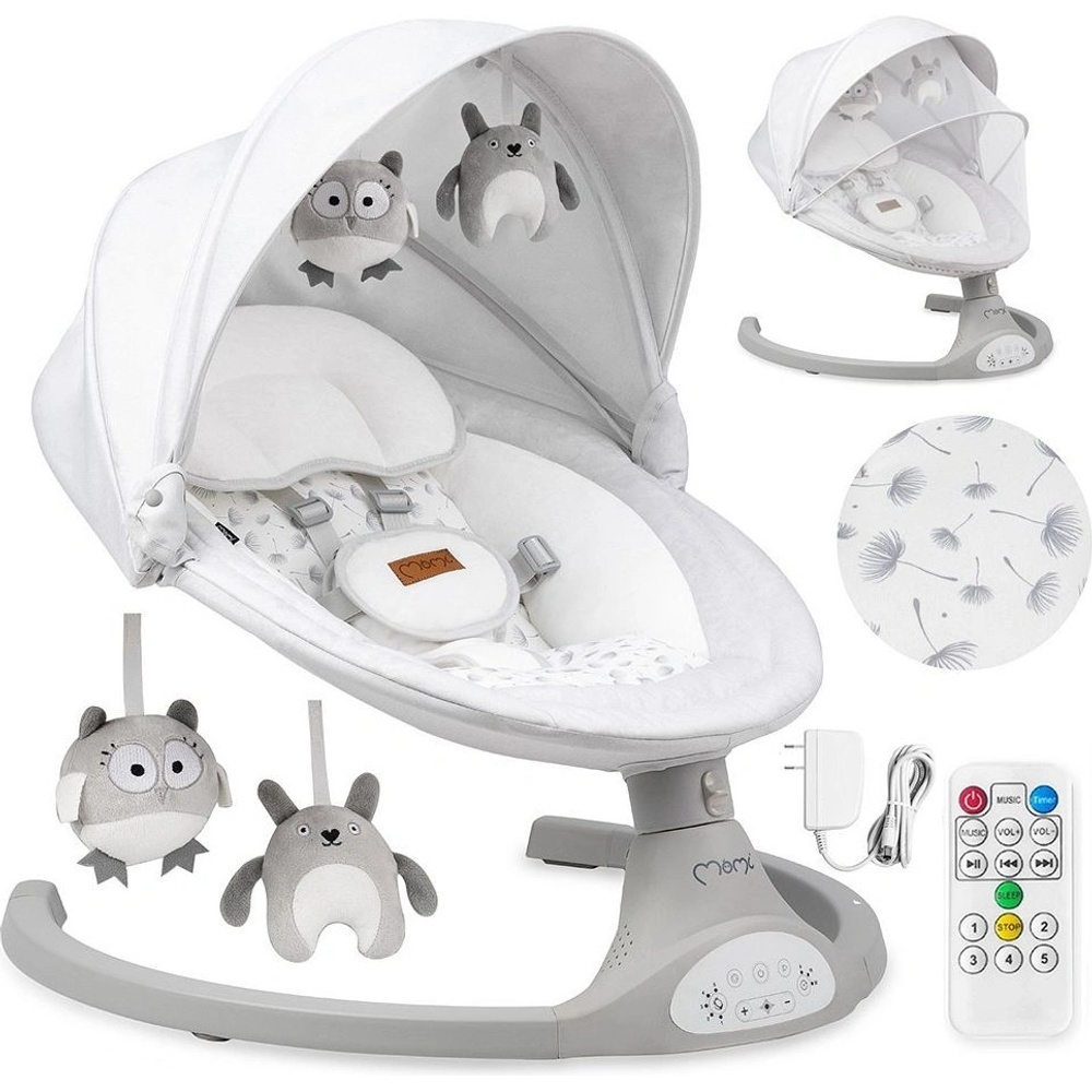 Elektrická hojdačka MoMi KENANI svetlosivá - Lučenec | Bazoš.sk