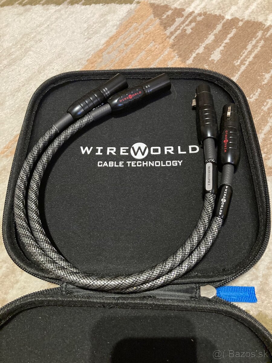 Predám Wireworld Silver Eclipse 8 XLR - Zvolen | Bazoš.sk