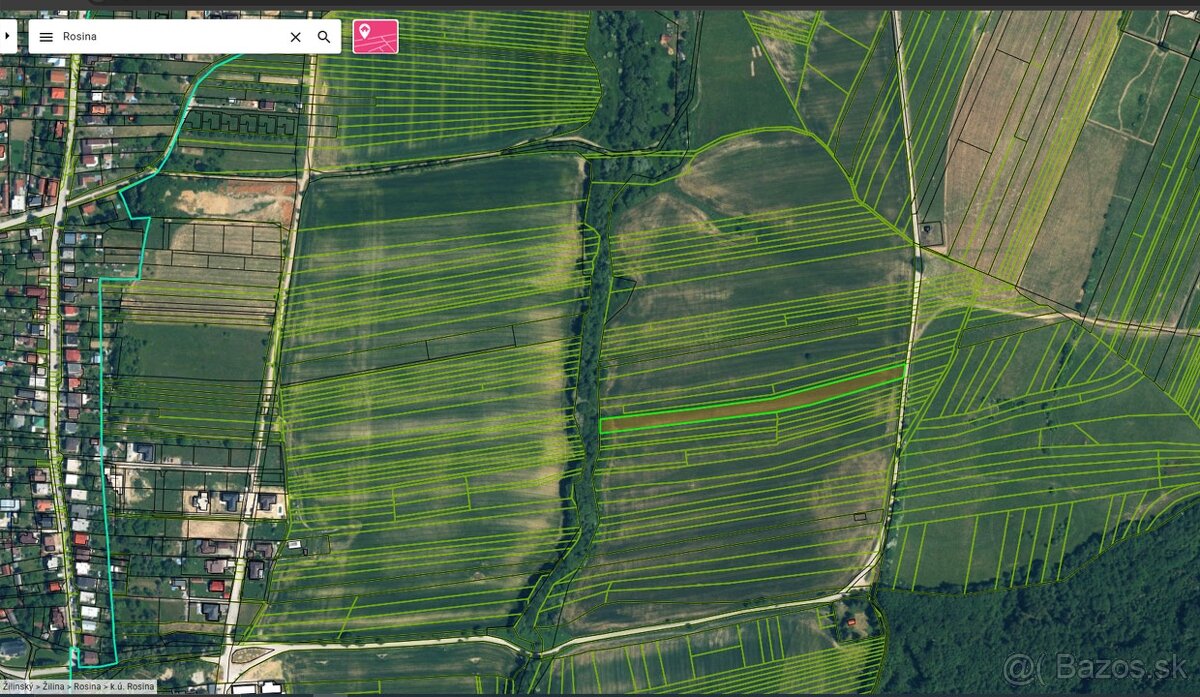 Orná pôda Rosina - 5156m2 - Žilina | Bazoš.sk