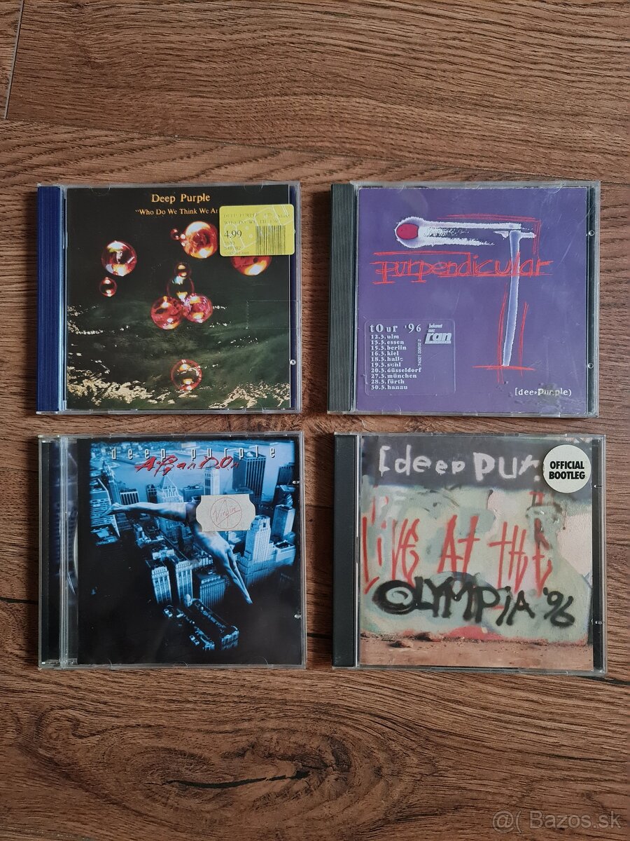 DEEP PURPLE 4xCD - Bratislava | Bazoš.sk