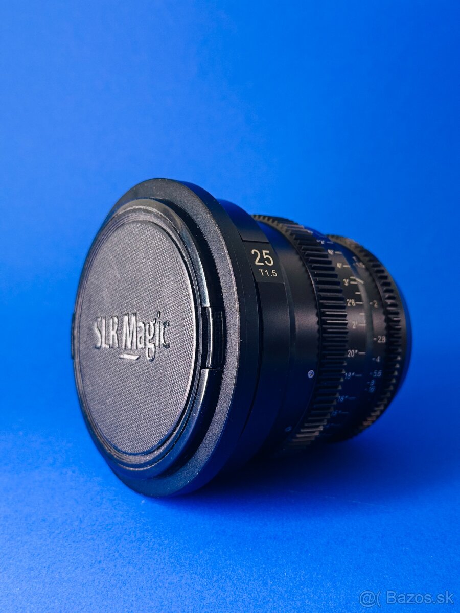SLR MicroPrime CINE 25mm T1.5 ( m4/3 ) CINE LENS - Košice | Bazoš.sk
