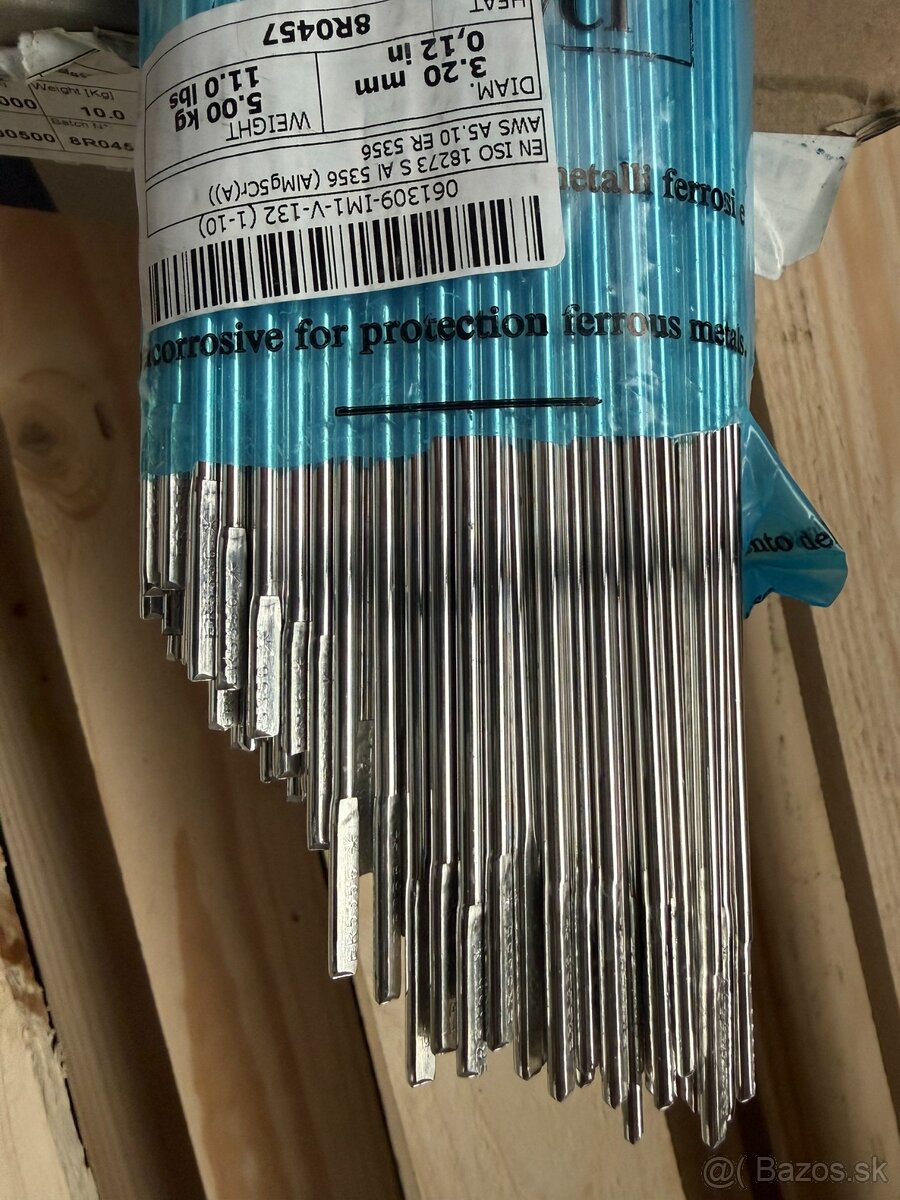 pridavny TIG Al Mg 5 3,2 x 1000 mm - Liptovský Mikuláš | Bazoš.sk