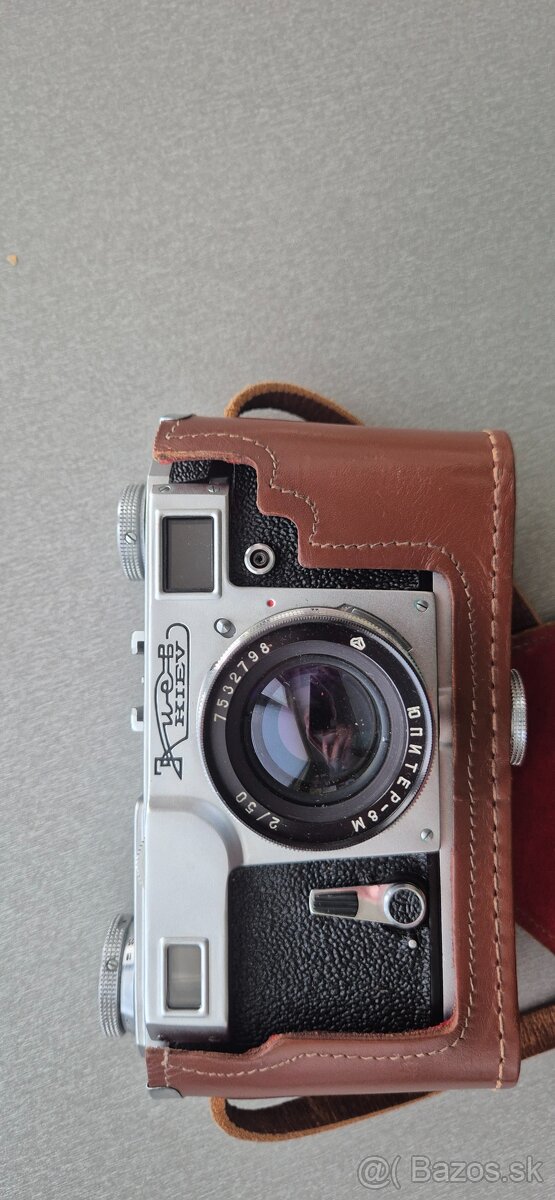 Fotoaparát Kiev-4 s objektívom Jupiter 8M 2/50 - Partizánske | Bazoš.sk