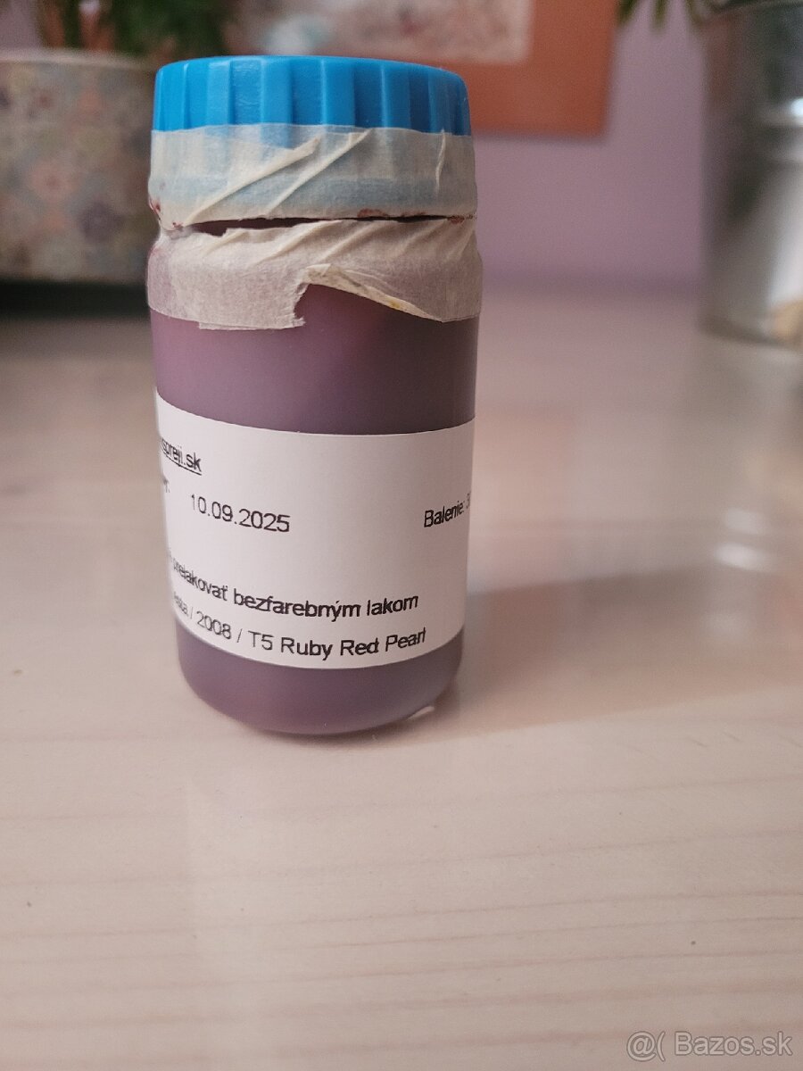 Farba, Ford Fiesta, T5 Ruby red Pearl, 30ml - Žilina | Bazoš.sk