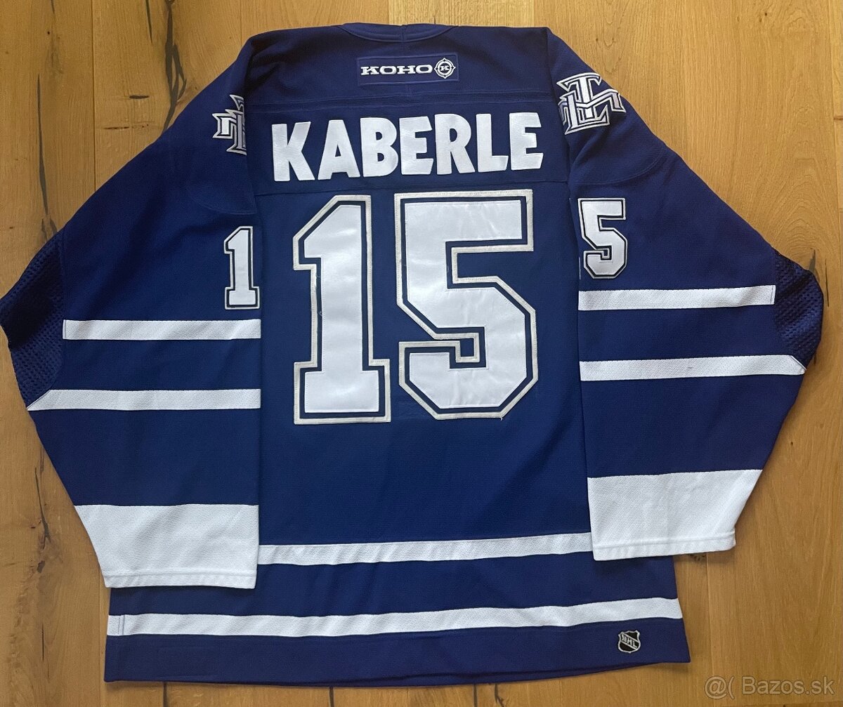 Tomáš Kaberle – Game Worn dres + hrané rukavice (BONUS) - Česká ...
