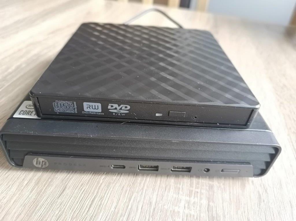 HP ProDesk 600 G6 Mini HTPC - záruka 03/ 2027+DVDRW mechanik - Levice ...