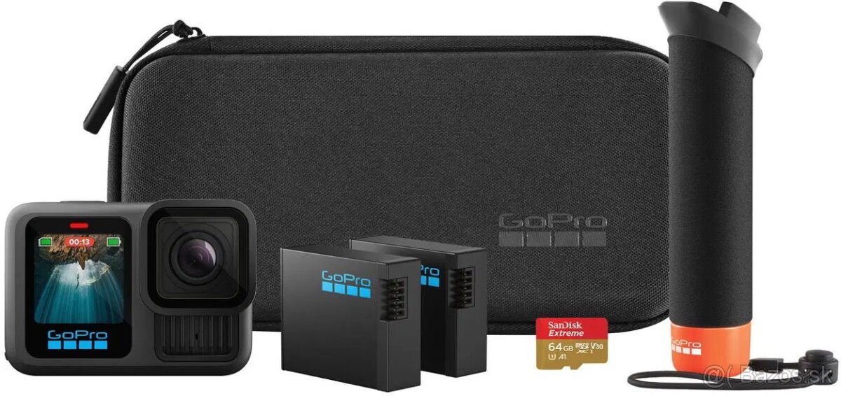 Vymením akčnú kameru Go Pro Hero 13 Black Bundle - Lučenec | Bazoš.sk