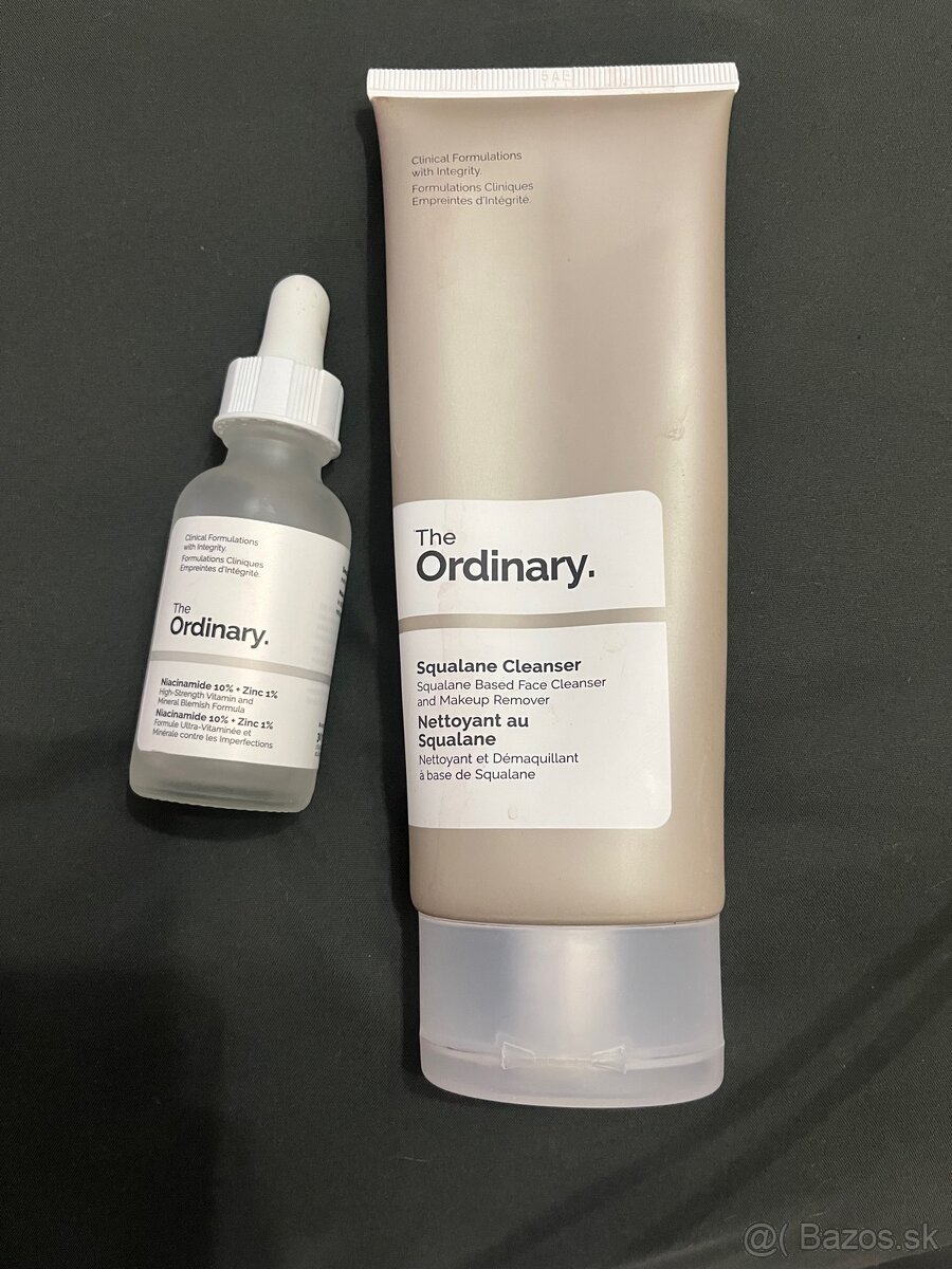 The Ordinary Squalane Cleanser a Niacinamide 10% + Zinc 1% - Nové Zámky ...