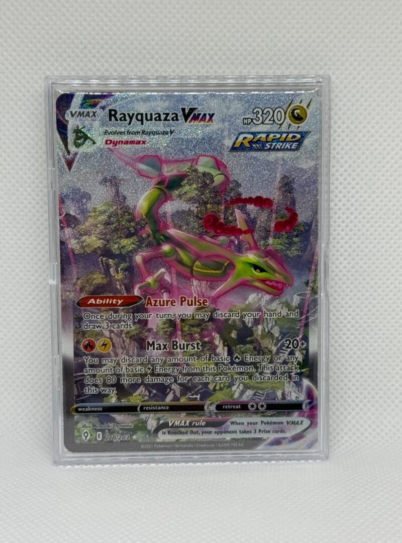 Pokémon karta Rayquaza VMAX 111/203 – Evolving Skies – EX - Košice ...
