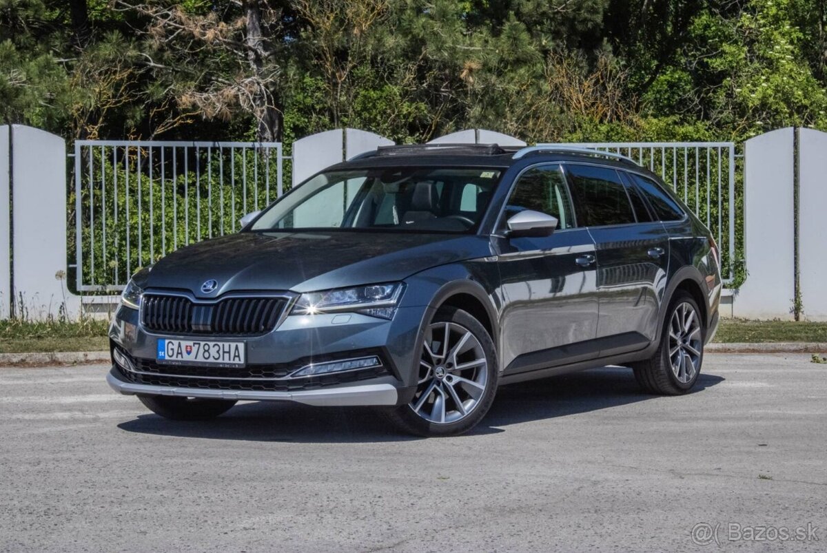 Škoda Superb Combi 2.0 TDI SCR Scout 4x4 DSG / Nelakované - Galanta ...