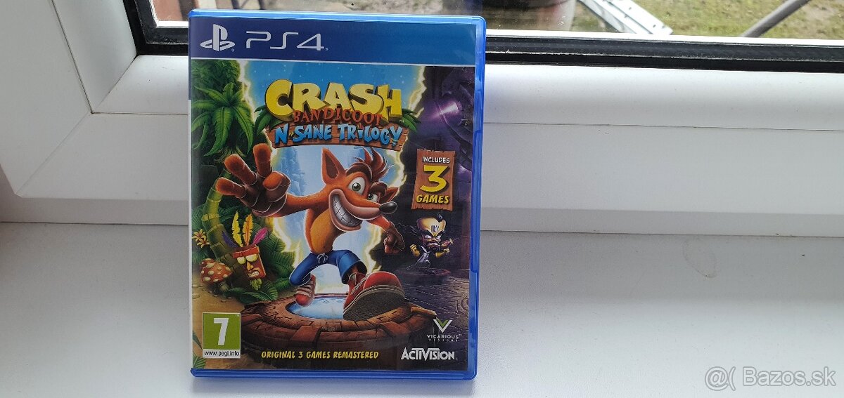 Crash bandicoot N-sane trilogy ps4 - Trebišov | Bazoš.sk