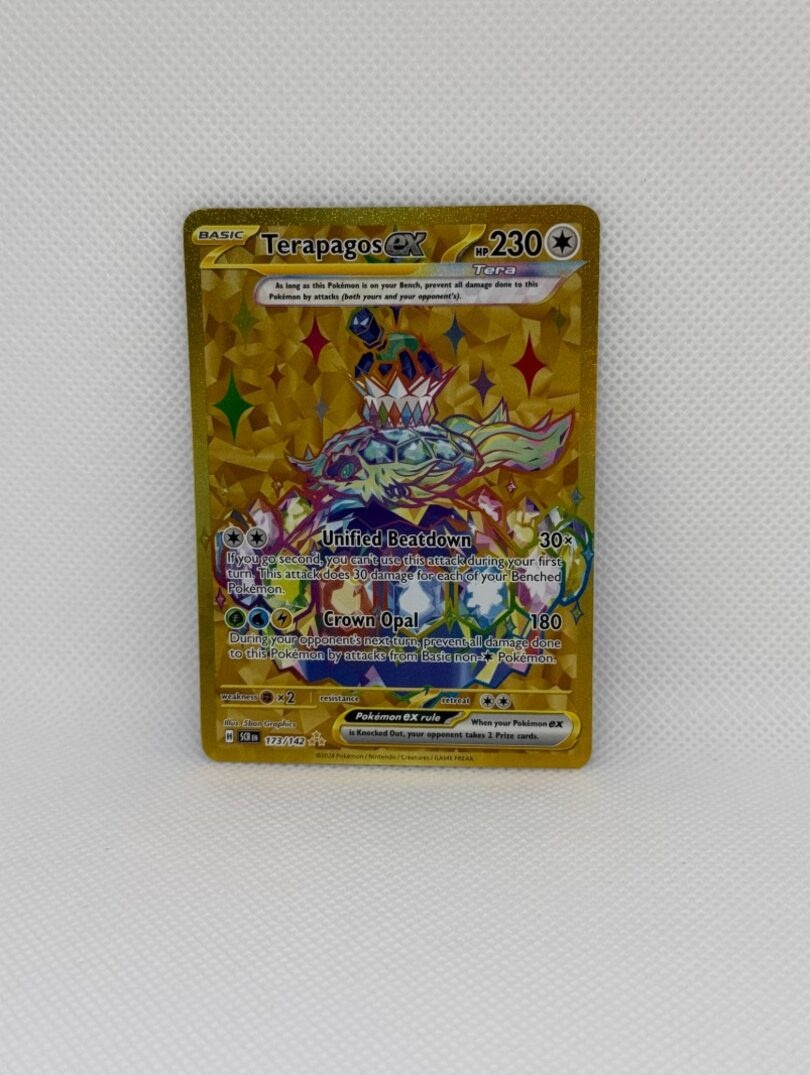 Pokémon karta Terapagos ex 173/142 – Stellar Crown – EX - Košice | Bazoš.sk