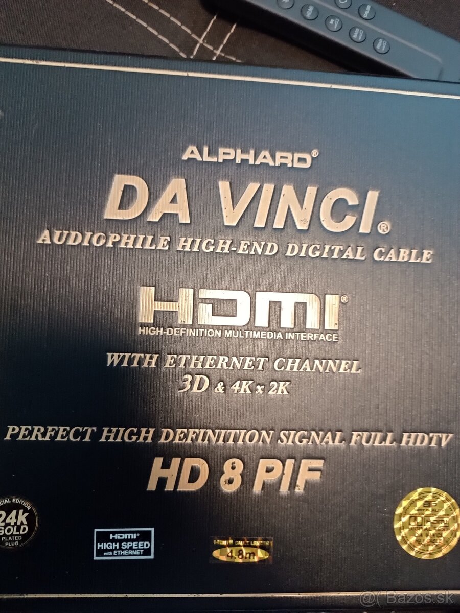 Alphard Da Vinci HDMI , optický kábel - Martin | Bazoš.sk