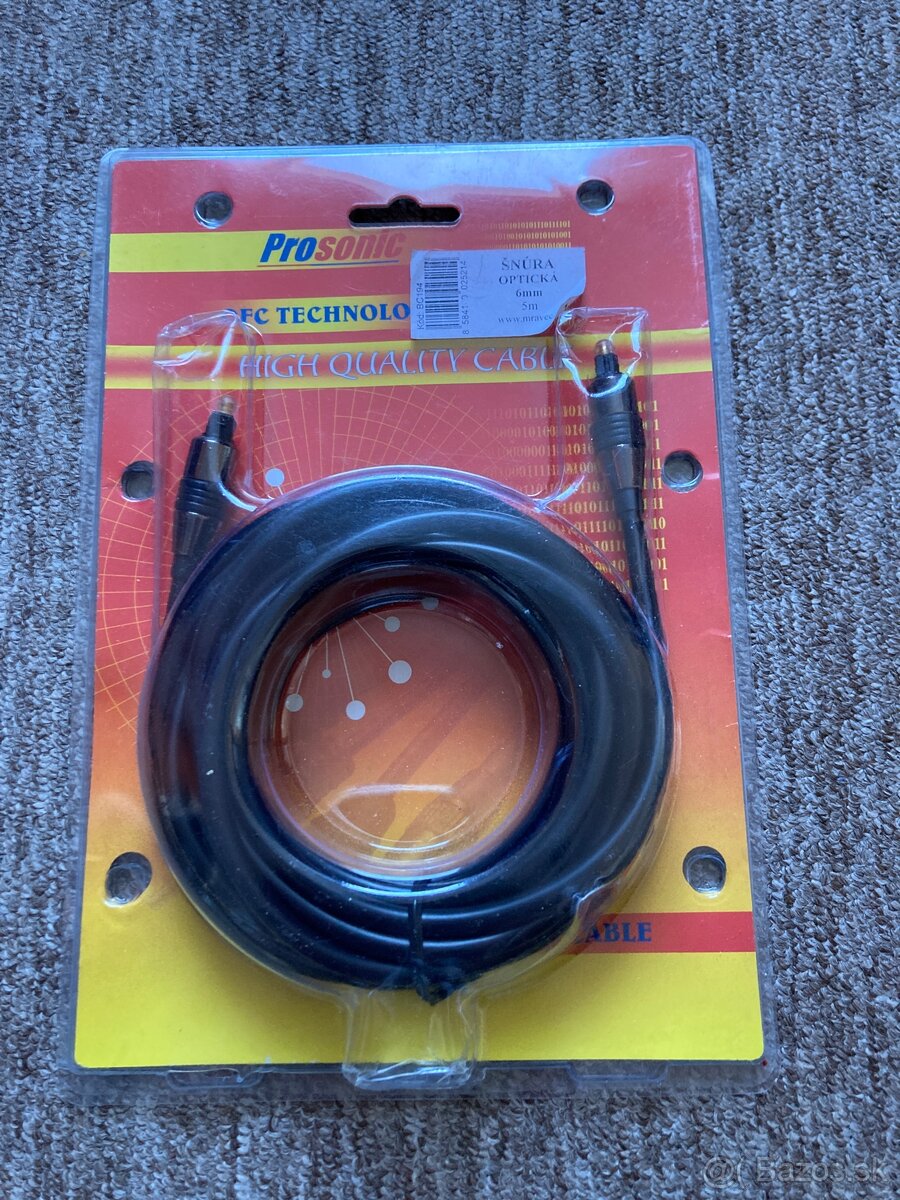 Predam opticky kabel 5m - Žilina | Bazoš.sk