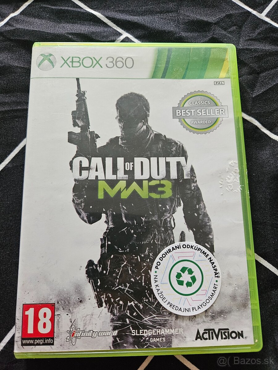 Call of Duty Modern Warfare 3 xbox 360 10e - Michalovce | Bazoš.sk