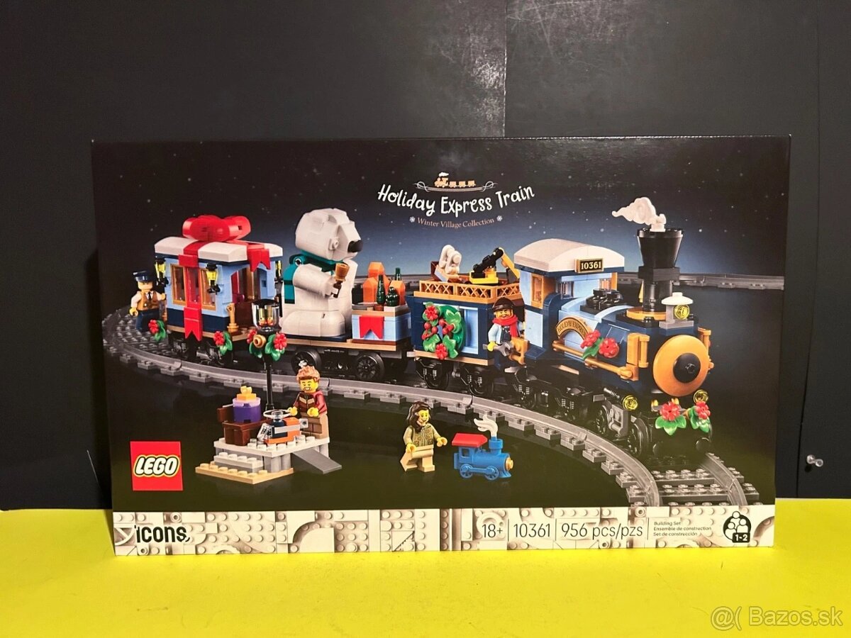 LEGO Icons: Holiday Express Train (10361) - Česká republika | Bazoš.sk