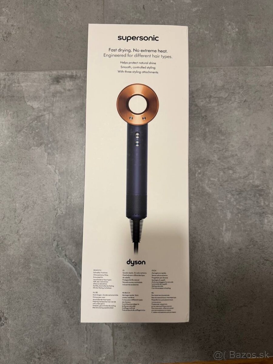 Dyson Supersonic- Curly+Coily (Prussian blue/Rich copper) - Bratislava ...