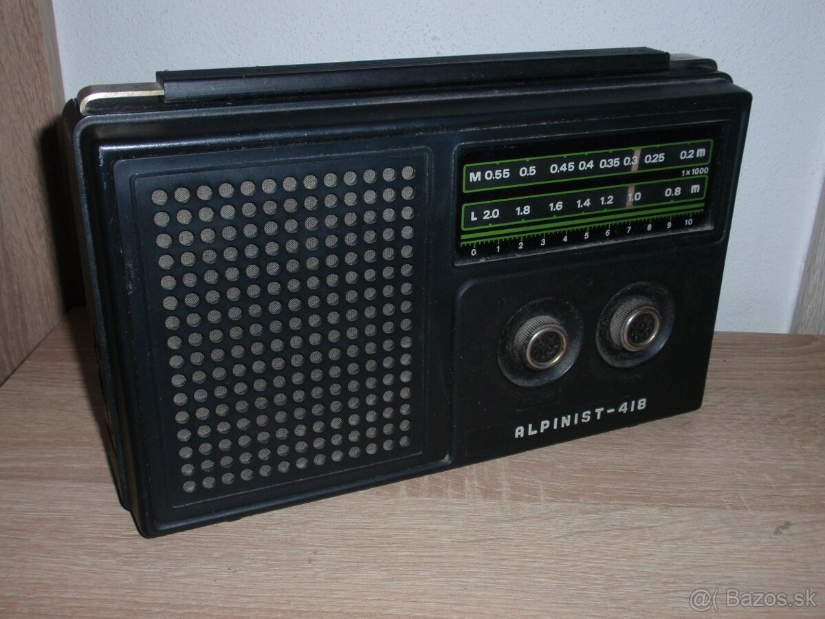 Vintage retro radio ALPINIST 418 USSR - Prešov | Bazoš.sk