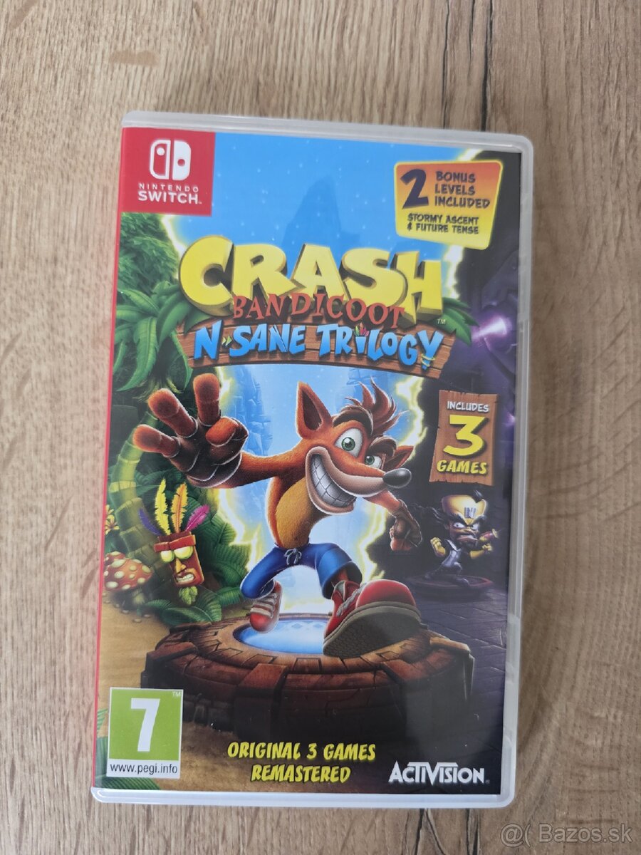 Crash Bandicoot: N. Sane Trilogy - Nintendo Switch 2 - Dunajská Streda ...