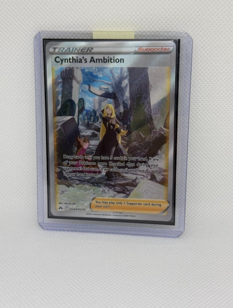 Pokémon karta Cynthia’s Ambition GG60 – Crown Zenith - Košice | Bazoš.sk