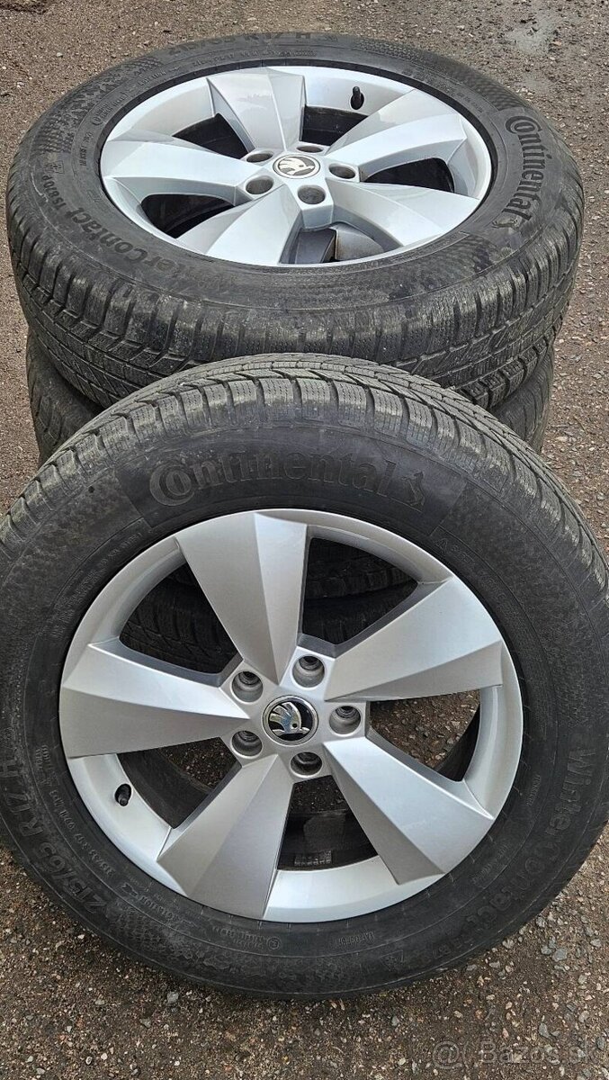 Alu kola originál Škoda Kodiaq 5x112 6,5jx17 - Česká republika | Bazoš.sk