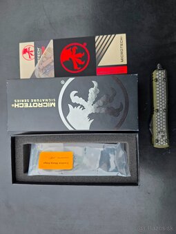 Microtech Ultratech Weathered OD Green Hex Pattern - Považská Bystrica ...