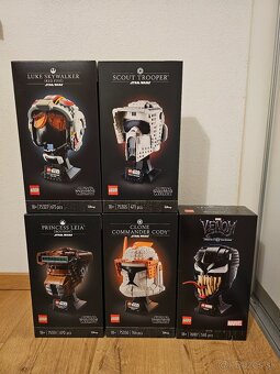 LEGO Star Wars a Marvel helmy NOVÉ - Malacky | Bazoš.sk