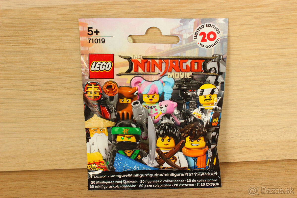 LEGO 71019 minifigurky The LEGO NINJAGO Movie - celá série - Česká ...