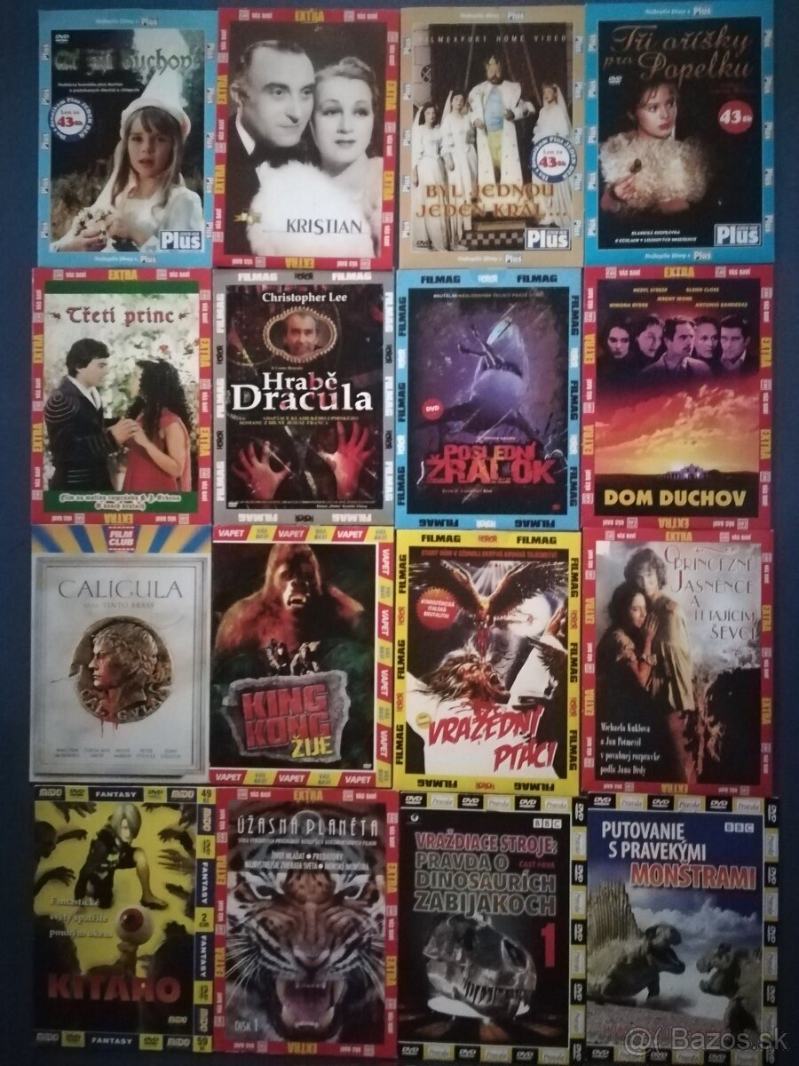DVD filmy po 0,50eur, viac ako 1000 DVD - Hlohovec | Bazoš.sk
