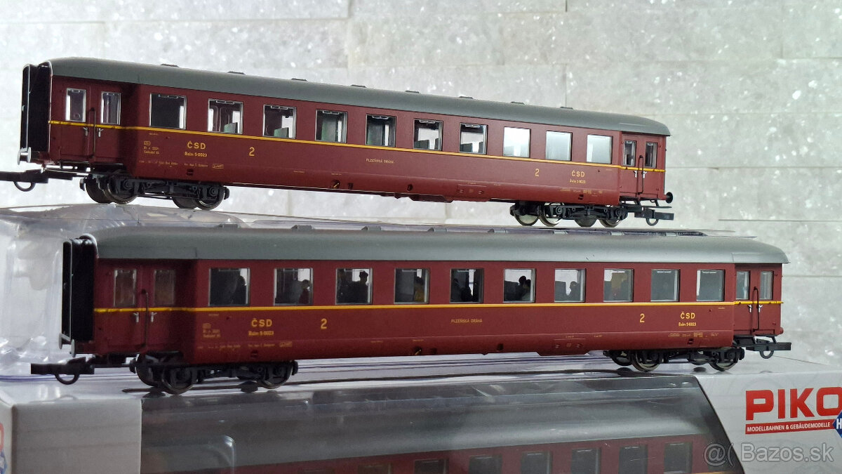 NOVÉ vozne PIKO 53284 ČSD Ep. III 55€ / ks - Bratislava | Bazoš.sk
