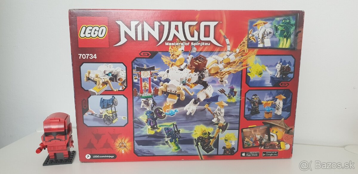 Lego Ninjago 70734 - Master Wu Dragon - Košice | Bazoš.sk