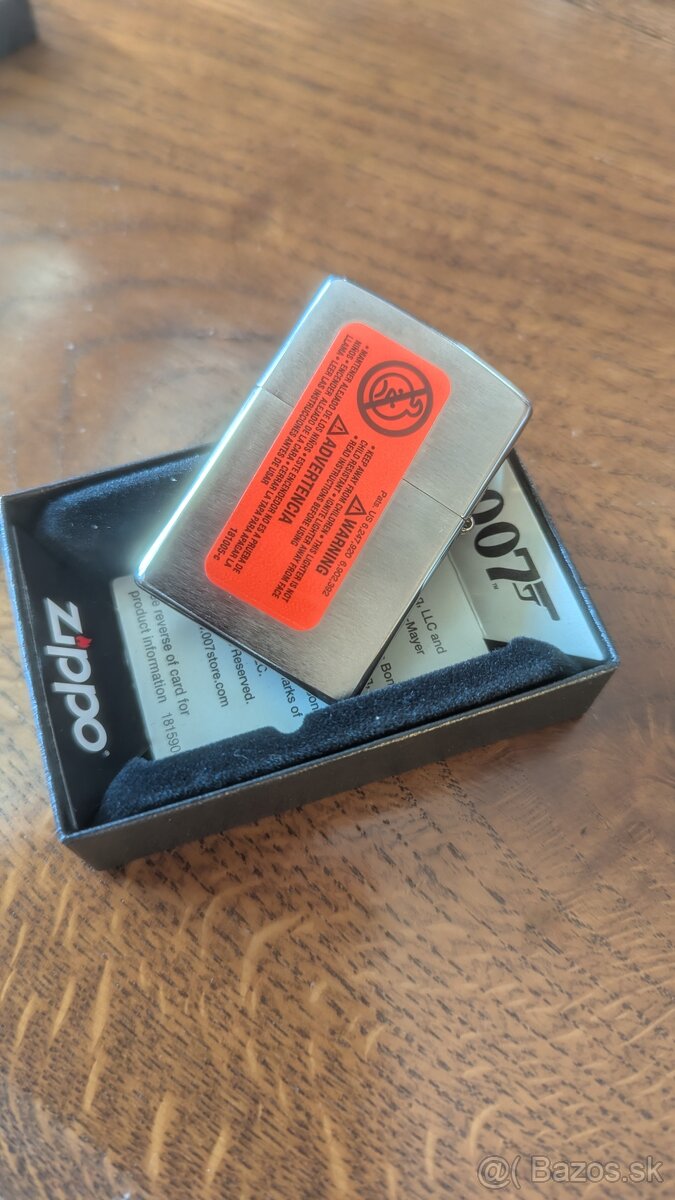 Zippo 007 James Bond Casino Royale (NOVY) - Žilina | Bazoš.sk