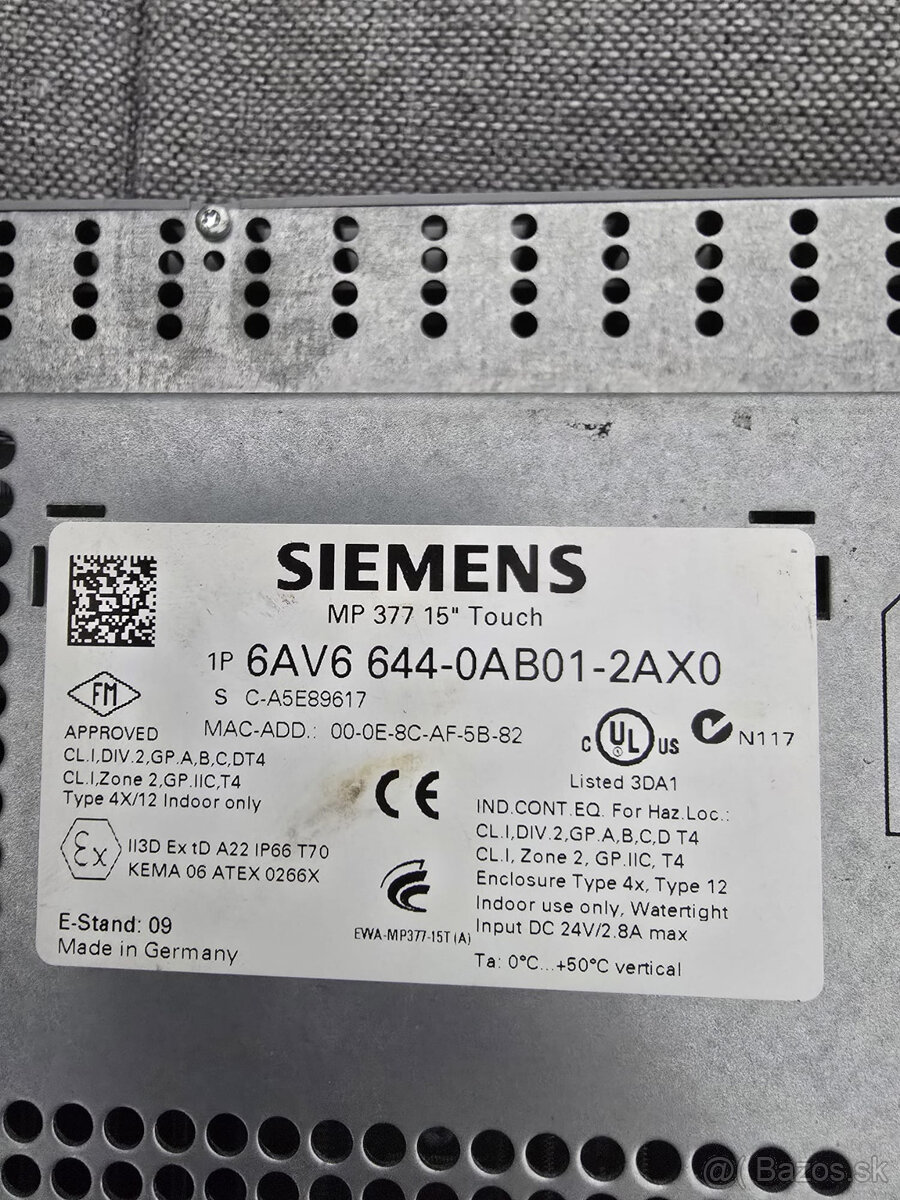 SIEMENS TOUCH - SIMATIC MULTI PANEL - Turčianske Teplice | Bazoš.sk