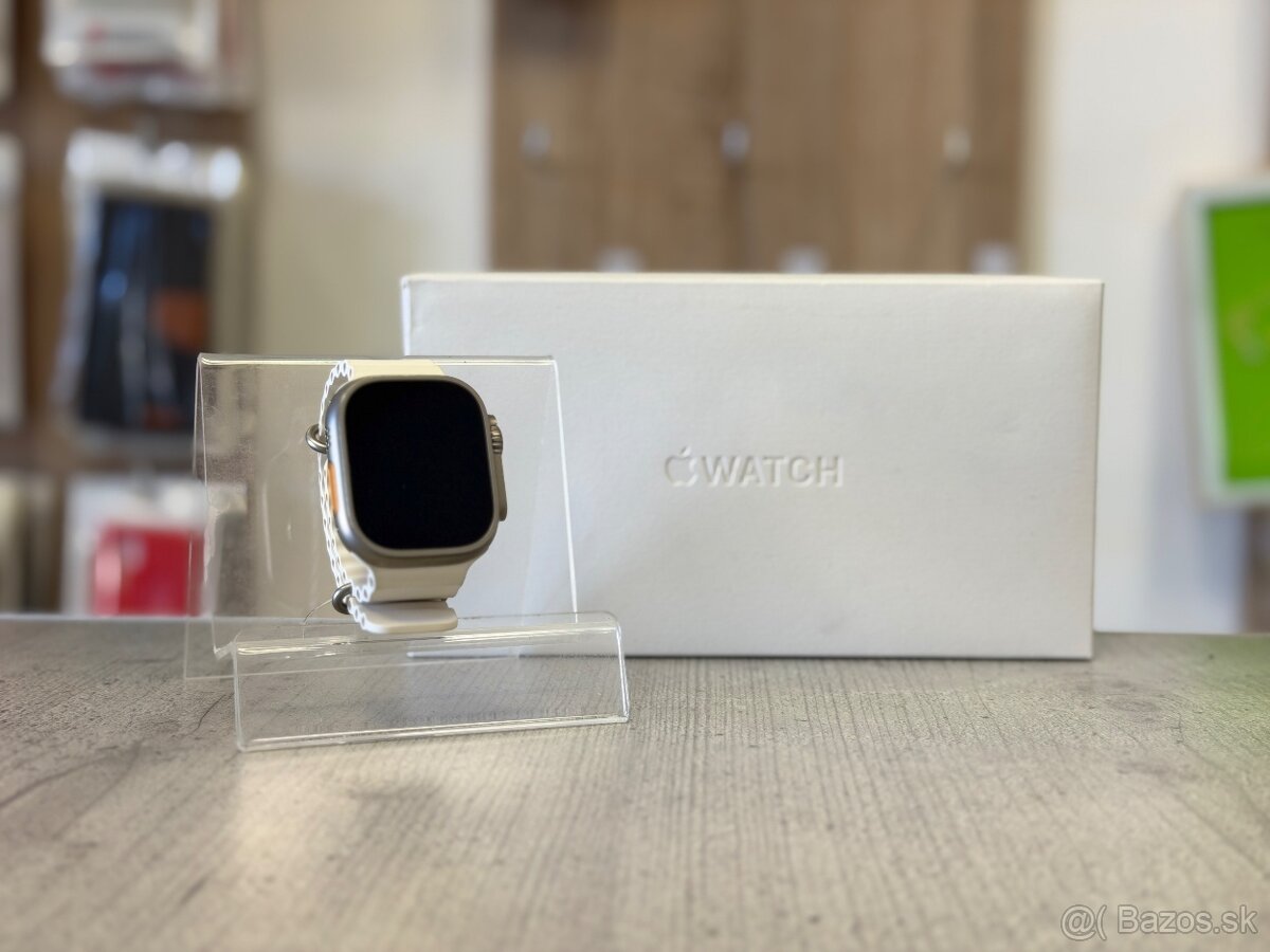 Apple Watch Ultra 1 49mm Natural Titanium - Trenčín | Bazoš.sk