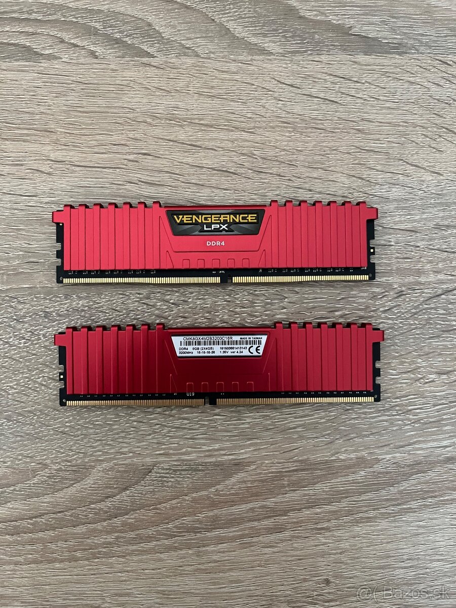 RAM DDR4 8 GB (2x4 GB) - Prievidza | Bazoš.sk