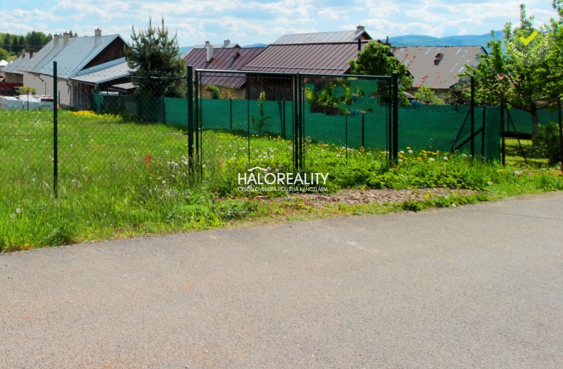 HALO reality - Predaj, záhradný pozemok 354 m2 Bacúch - EX - Brezno ...