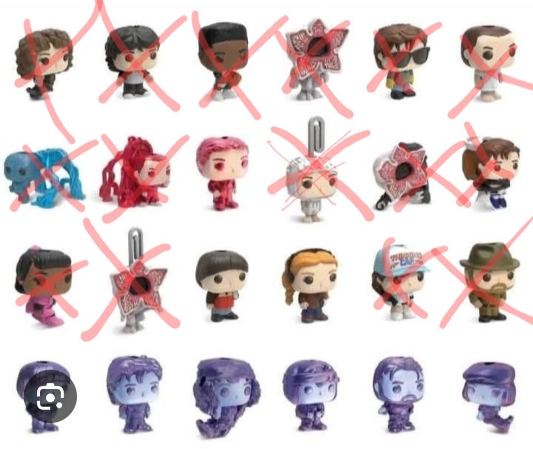 Postavicky Stranger Things kinder joy - Bratislava | Bazoš.sk