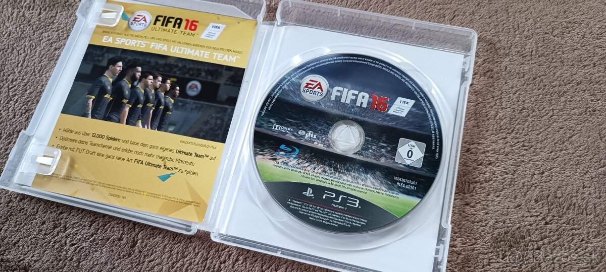 FIFA 16 CZ pre ps3 - Žilina | Bazoš.sk