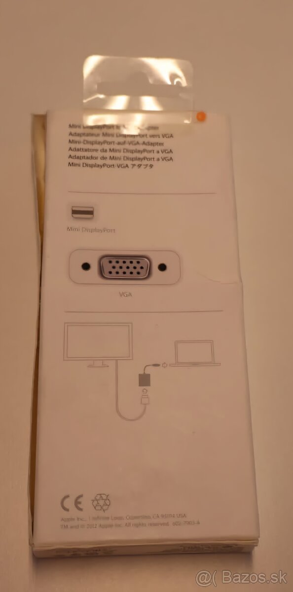 Mini Display Port to VGA Adapter - Banská Bystrica | Bazoš.sk